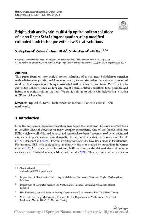 bright dark and hybrid multistrip optical soliton solutions of a non