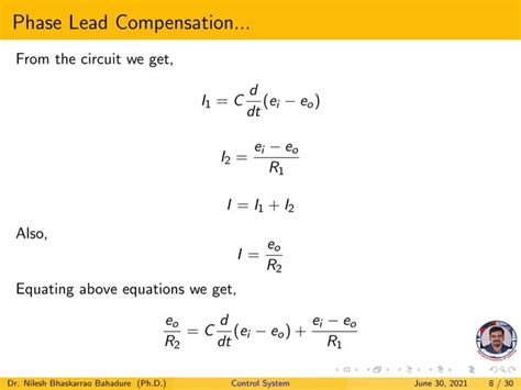 Control System Compensator Lag Lead Pdf