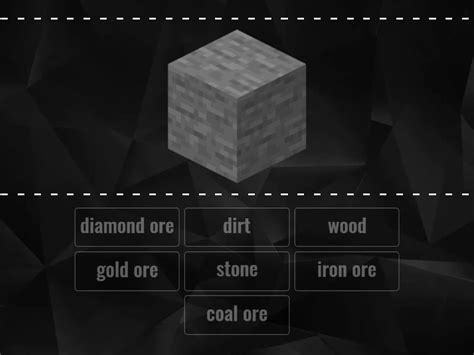 Minecraft Blocks Find The Match