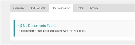 Store No Documents Found Message Should Be Displayed In Documentation Tab When Docs Are Not