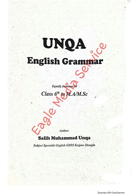 Solution English Grammar In Urdu Class 6 To Ma Studypool