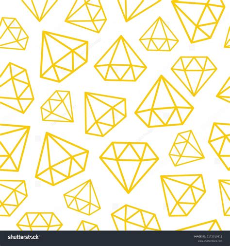 Seamless Geometric Outline Pattern Of Diamonds Over 11 761 Royalty