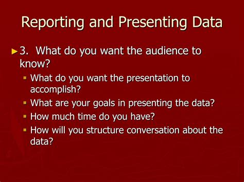 PPT Reporting And Presenting Data PowerPoint Presentation Free Download ID 482762