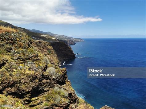 라 팔마 섬의 절벽에서 매혹적인 풍경 카나리아 제도 스페인 0명에 대한 스톡 사진 및 기타 이미지 0명 경관 라 팔마