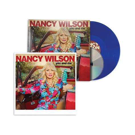 Nancy Wilson ‘you And Me Lp Autographed Print Bonus Cd Exclusiv
