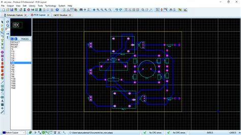 PCB Layout Proteus