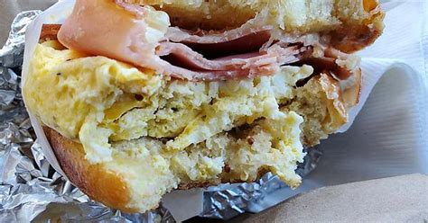 My Favorite Sandwich In The Town We Just Moved Half An Hour Away From Freshly Made Bagel With