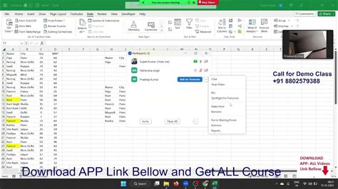 Advanced Excel Classes Youtube
