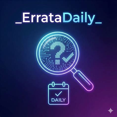 Errata Daily