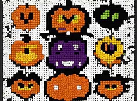 13 Halloween Perler Bead Patterns For Spooky Season Julie Ann Art