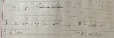 Hypergeom Dist Flashcards Quizlet