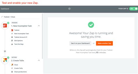 how do i send a new todoist task to cloze cloze help center
