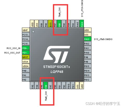 【嵌入式系统开发16】stm32f103c8t6下使用tim3和tim4，分别输出一个pwm波形，并实现2个 Led呼吸灯的效果c8t6呼吸灯 Csdn博客