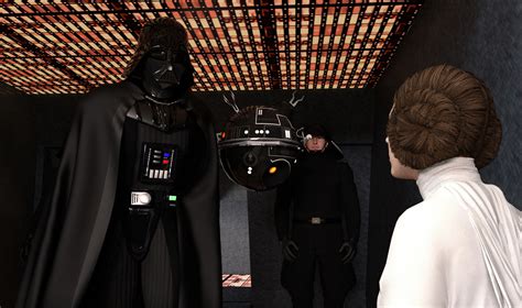 Prisoner Princess Leia 3d Render Digital Art By Dazinbane