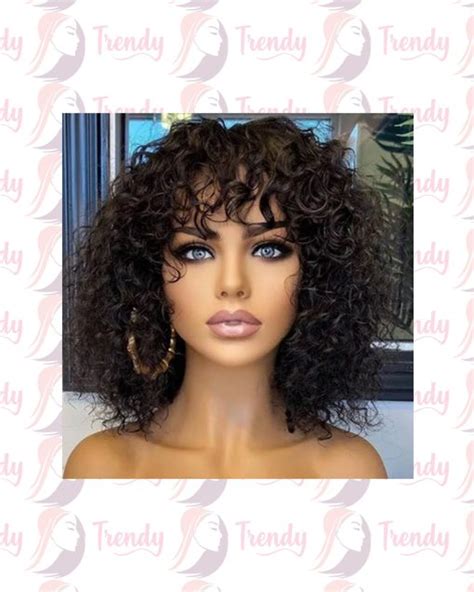 Brazilian Curly Fringe Wig Trendy Wigs Gallery