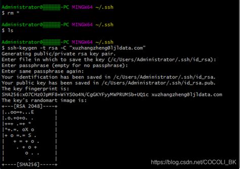 Git Ssh公钥的配置及使用gitssh公钥 Csdn博客