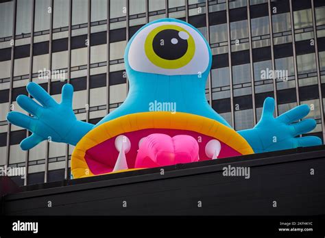 Monster Manchester Halloween Trail Of Inflatable Monsters Around The