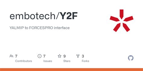 github embotech y2f yalmip to forcespro interface