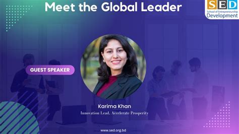 Entrepreneurship Bangladesh Karima Khan