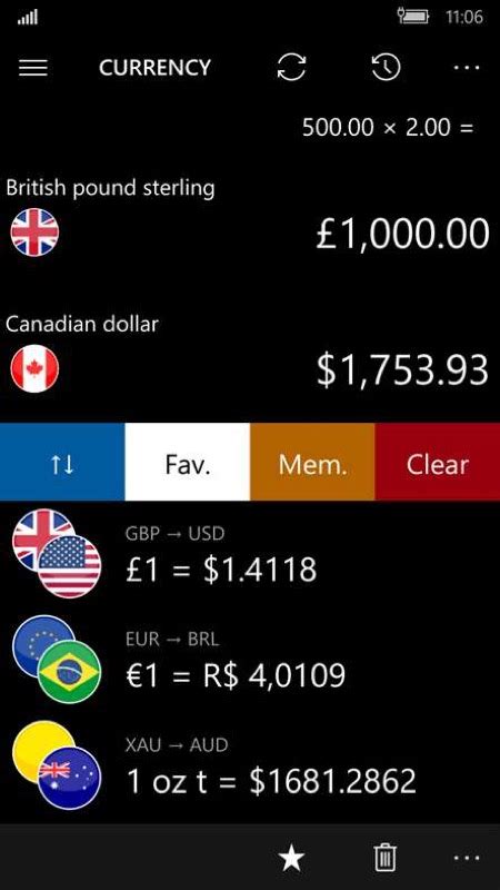 Calculator² UWP s party tricks are premium and money related