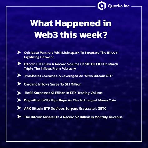 blockchaintechnology web3 web3news quecko inc