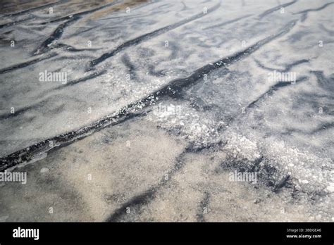 Salt Crystallization Process Underway At Asian Fields Near Village