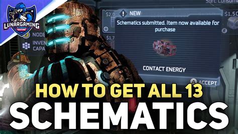 Dead Space Suit Upgrade Locations All Weapon Upgrades Schematic