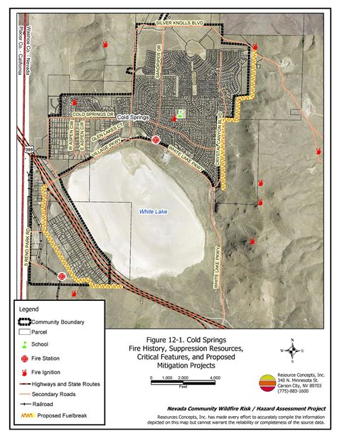 Table Of Contents Washoe County Fire Plan Nevada Community Wildfire