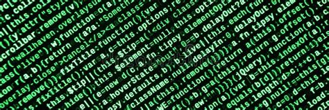 Javascript Code In Text Editor Coding Cyberspace Concept Screen Of