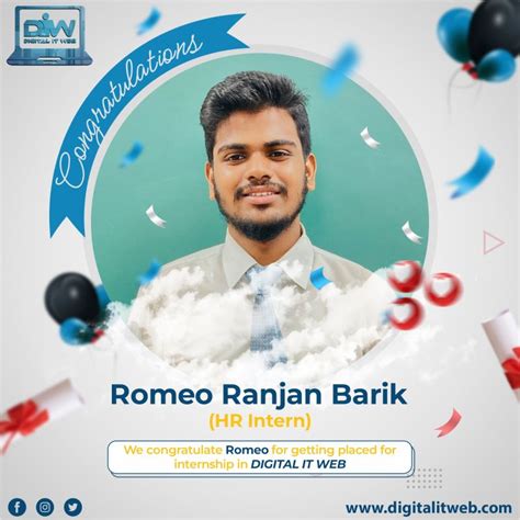 Digital It Web On Linkedin Congratulations Romeo Ranjan Barik Trident