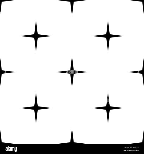 Repeatable Seamless Star Star Shape Pattern Background — Stock Vector Illustration Graphics