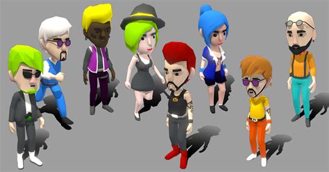 V5 Character Collections Characters Unity Asset Store