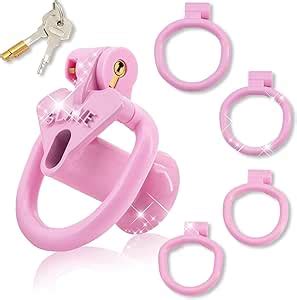 Amazon Com Crysore Lightweight Breathable Chastity Devices Set With Penisrings Inverted Sissy