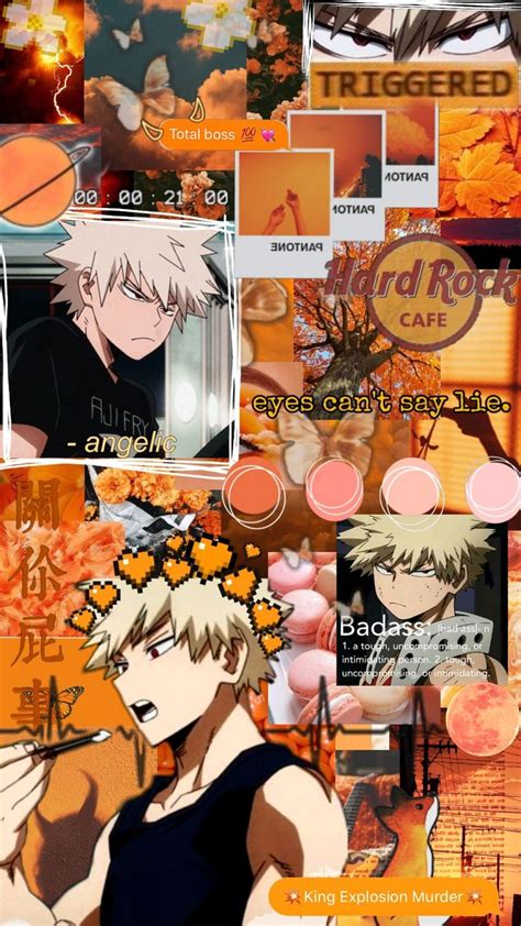 Bakugo Katsuki Aesthetic Wallpaper