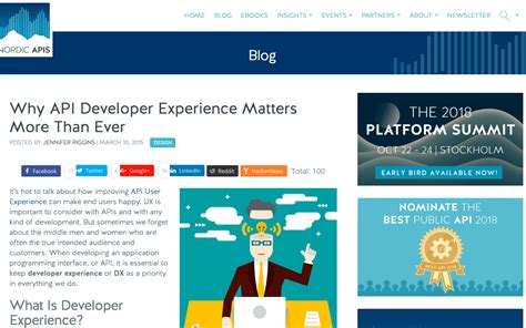 Why Api Developer Experience Matters More Than Ever Nordic Apis