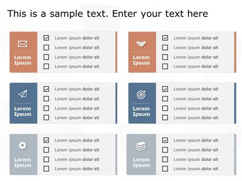 checklist 3 powerpoint template slideuplift