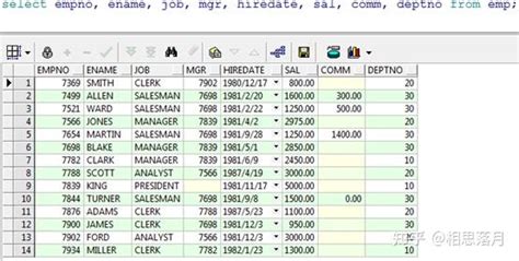 Sql简单查询 知乎