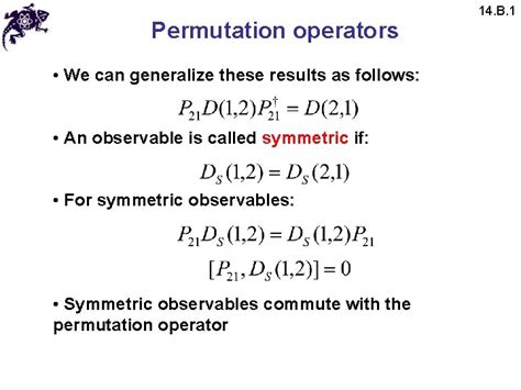 Chapter 14 Systems Of Identical Particles Identical Particles