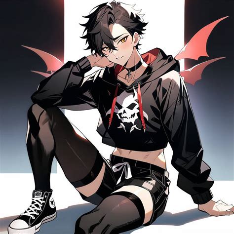 Goth Boy By Insernamepls On Deviantart