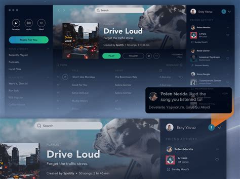 Spotify App For Macos Mojave Sketch Freebie Download Free Resource