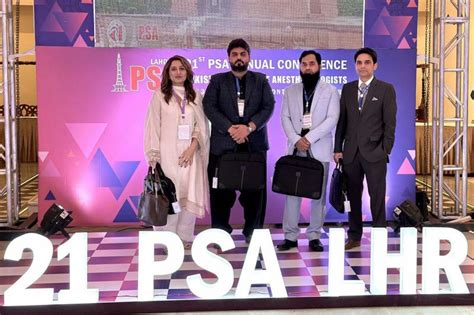 Muhammad Mubashar Javed On Linkedin Attended Pakistan Society Of Anesthesia Conference Lahore