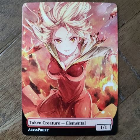 Elemental Token A Mtg Abyss Proxy Shop Enhance Your Commander And Edh Decks With Mtg Proxies