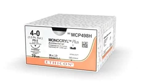 Monocryl Plus Sutures Mcp3205g X 12