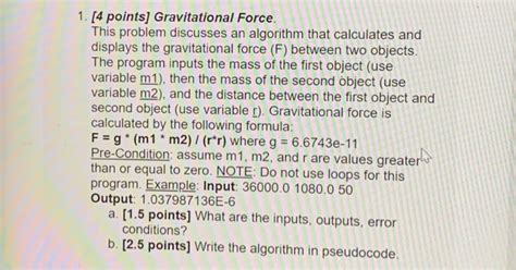 Solved How Would I Write A Pseudocode For Java For This