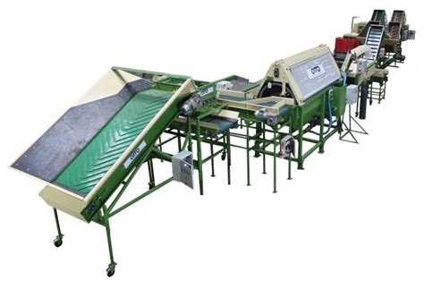 линия для мойки полировки сушки сухой очистки сортировки калибровки фасовки упаковки