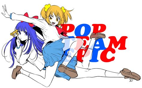 [art] Pop Team Epic Popuko And Pipimi Illustration By Mengo Yokoyari Oshi No Ko R Manga
