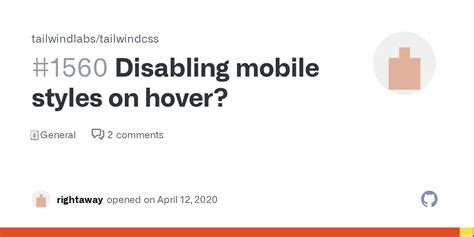 disabling mobile styles on hover · tailwindlabs tailwindcss