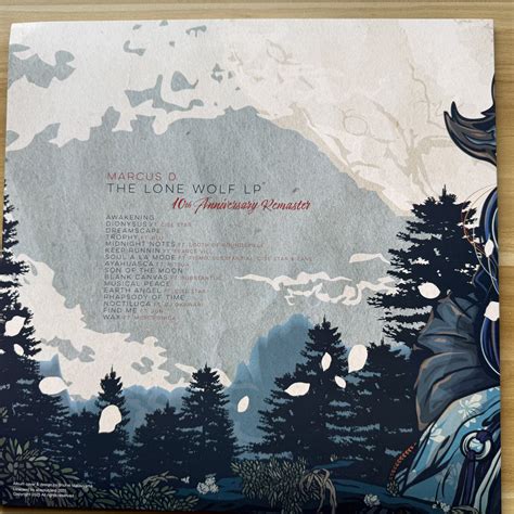 The Lone Wolf Lp 10th Anniversary Remaster Marcus D
