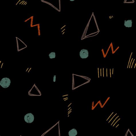 Premium Photo Dots Triangle Abstract Black Geometric Pattern A Digital Illustration Hand Drawn