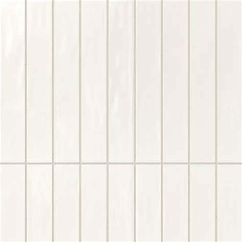 Jaden 25x16 Glossy Ceramic Tile In Eggshell